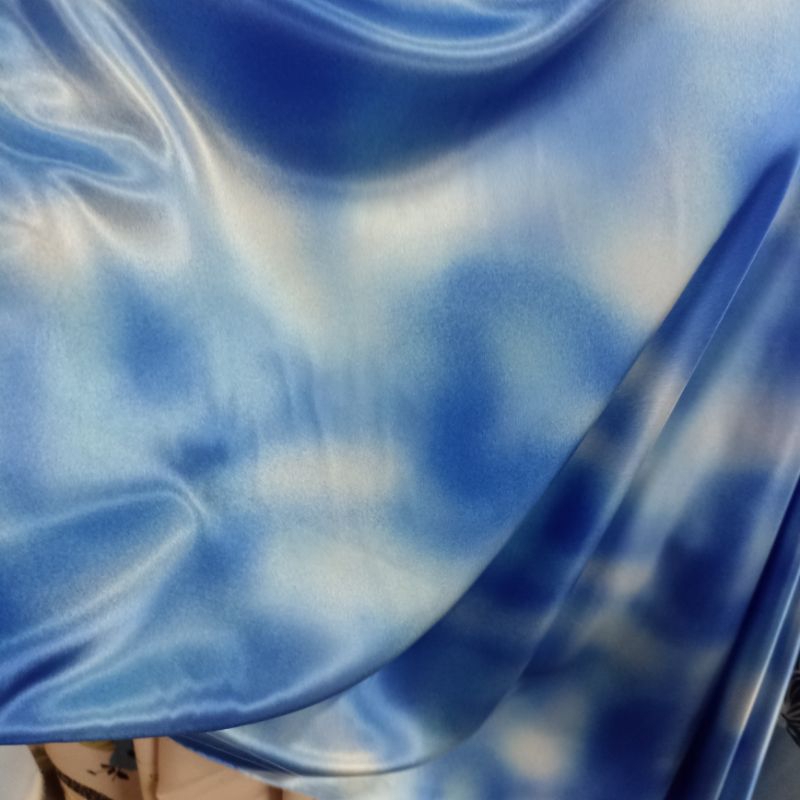 Jual kain satin motif // kain bahan kain motif // kain meteran / lq ...