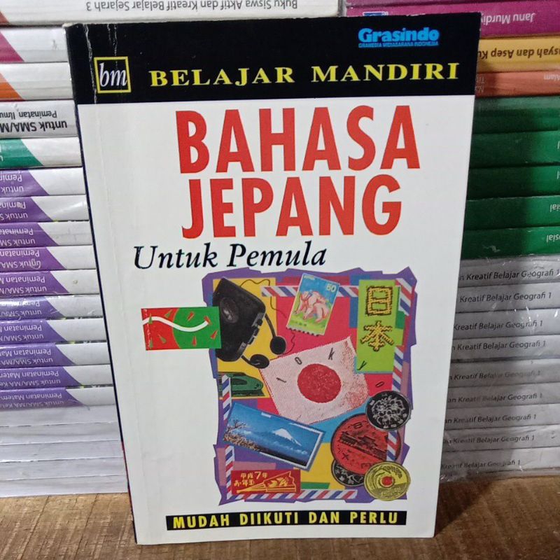 Jual Buku Original BELAJAR MANDIRI BAHASA JEPANG Untuk Pemula Grasindo | Shopee Indonesia