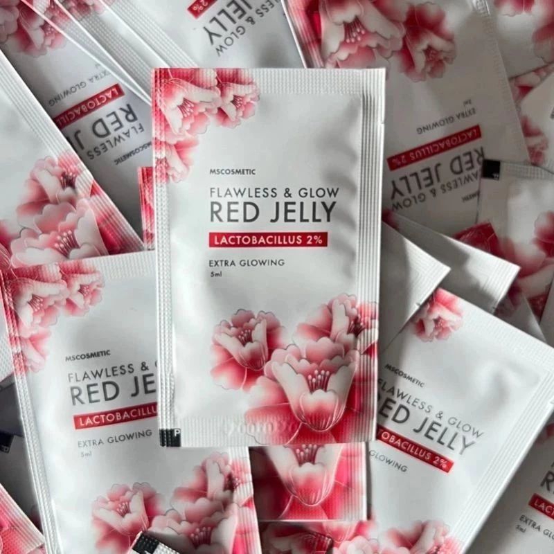 Jual RED JELLY MS GLOW sachet 5ml | Shopee Indonesia
