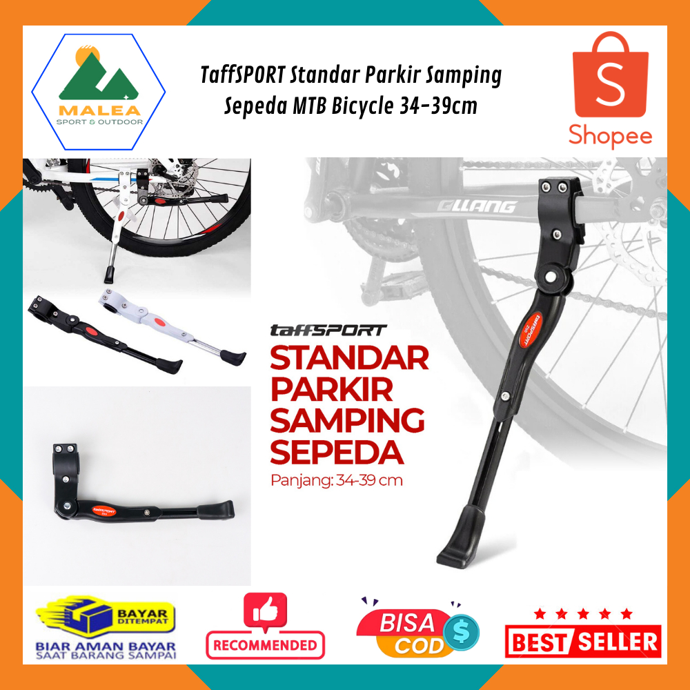 Jual Standar Parkir Samping Sepeda MTB Bicycle 34-39cm / Standar parkir sepeda jalan MTB ...