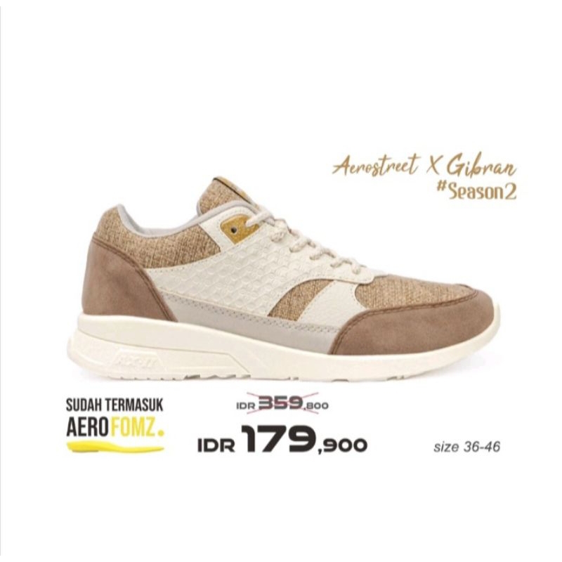 Jual sepatu Aerostreet X Gibran season 2 (uk 42) | Shopee Indonesia