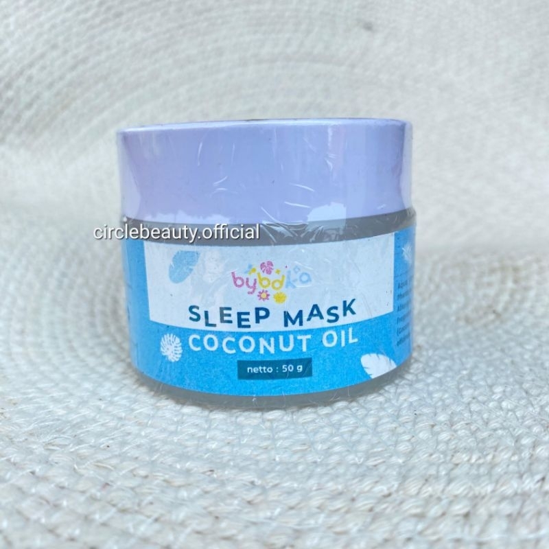 Jual Sleeping Mask Bybdka 15ml 50ml (Safron, Honey, Coconut, Olive Oil ...