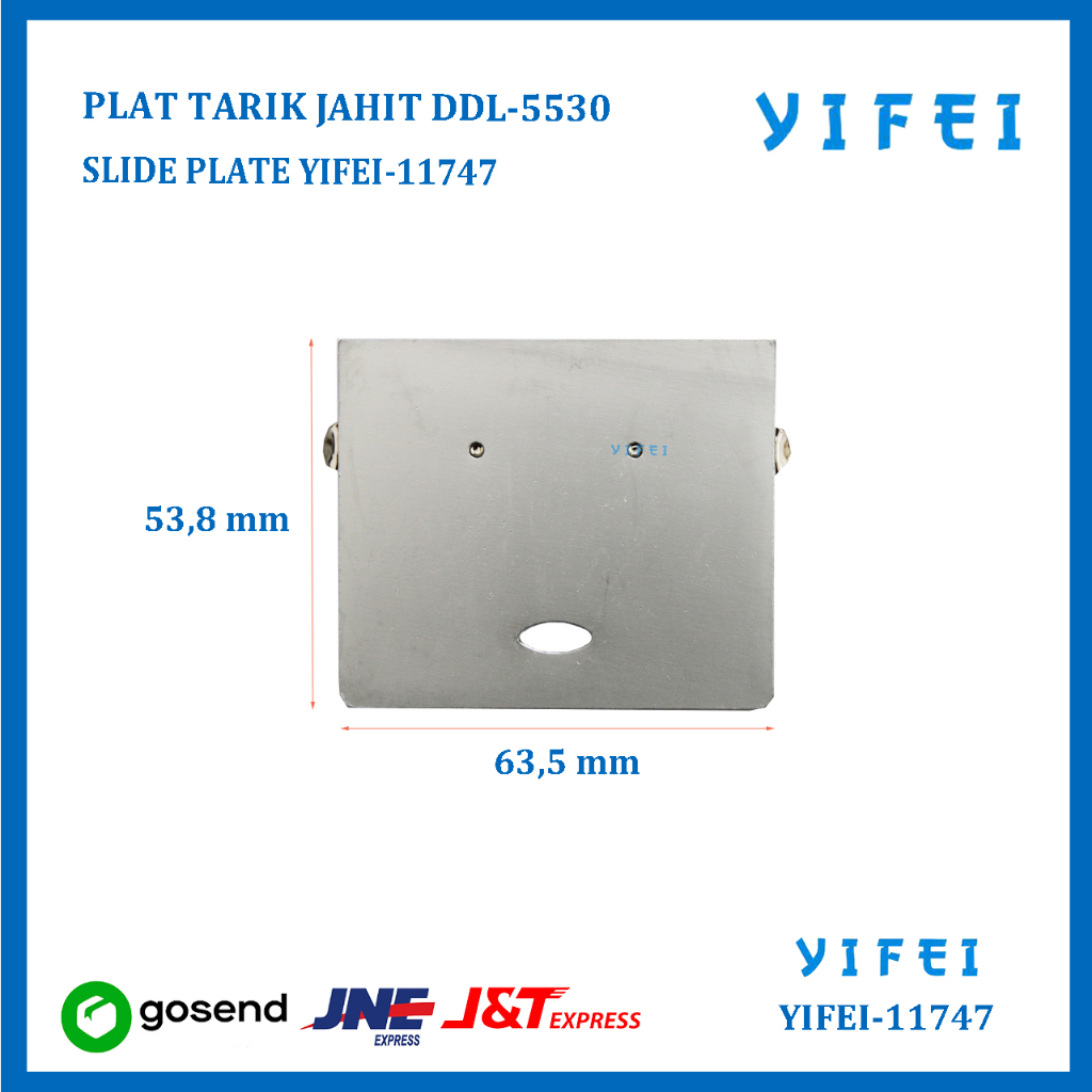 Jual PIRINGAN TARIK SLIDE PLATE PLAT TARIK MESIN JAHIT INDUSTRI YIFEI ...