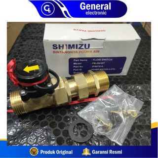 Jual Flow Switch Shimizu Original 1” x 1" ( 1 inch ) Otomatis Pompa ...