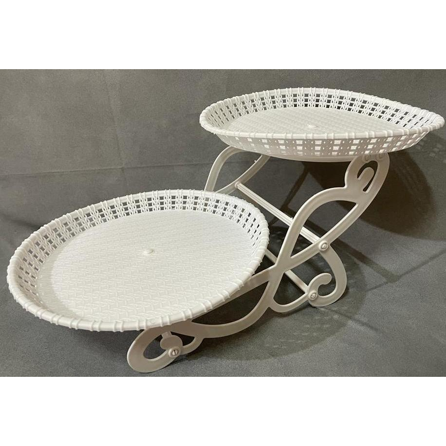 Jual Cake Stand Cupcake Stand Webbing Kereta Sweet Decoration 2 Susun ...
