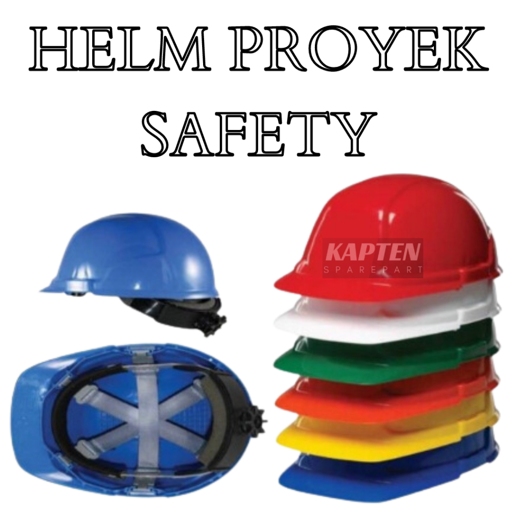 Jual Helm Proyek,/Helm Safety/Helm Pekerja Lapangan/Pelindung Kepala ...