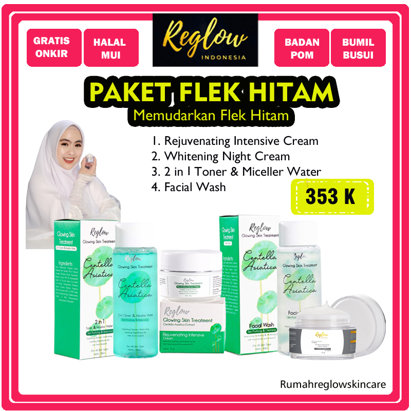 Jual Paket Skincare Reglow Glow skin Treatment reglow skincare original ...