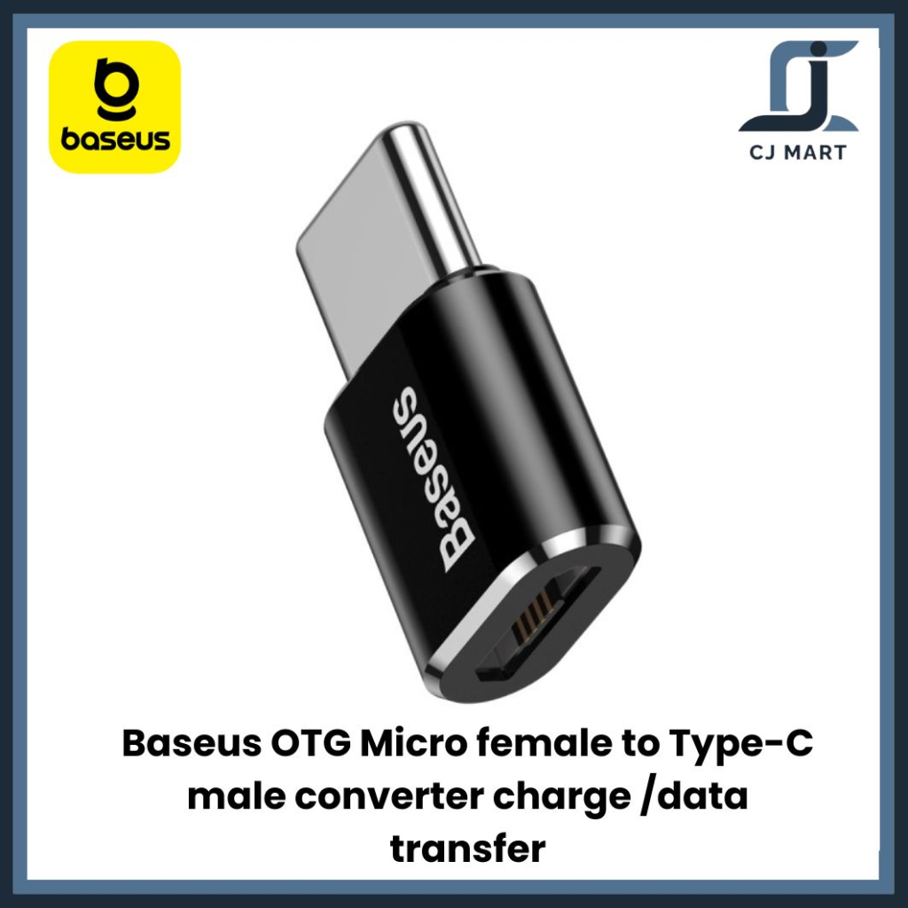 Jual Baseus OTG Micro female to Type-C male converter charge /data ...