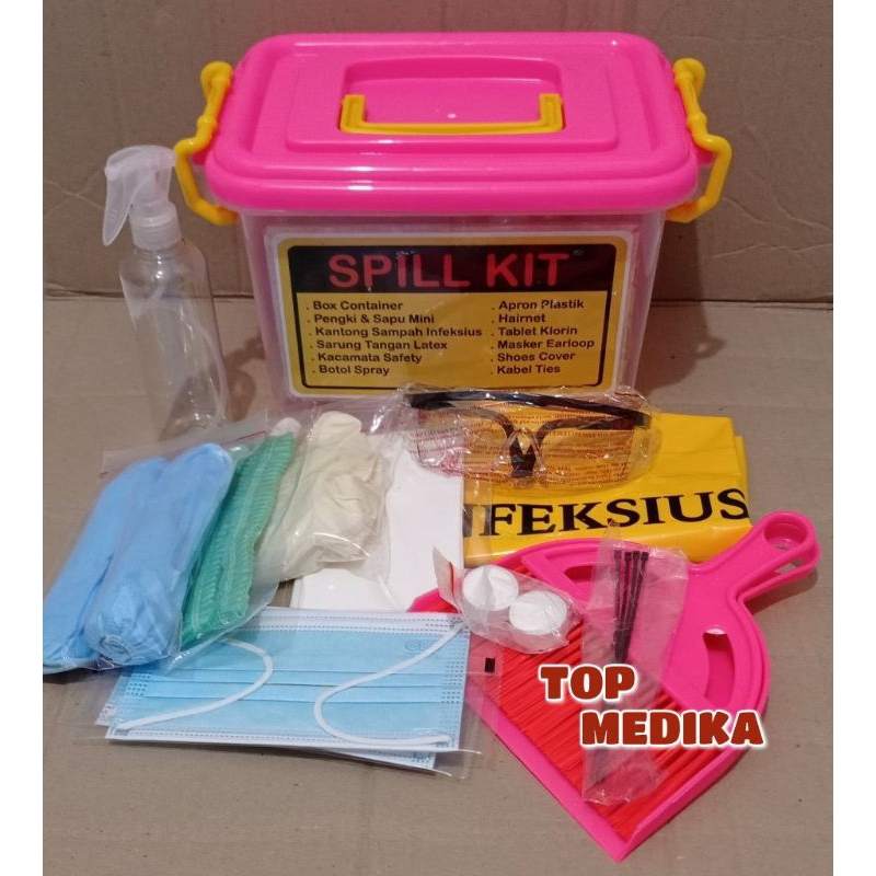Jual Spill Kit Infeksius Rumah Sakit Klinik Puskesmas / Spil Kit Limbah ...