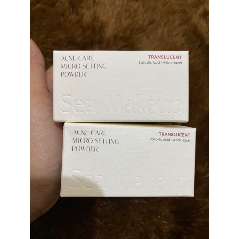 Jual [NEW] SEA MAKEUP ACNE CARE MICRO SETTING POWDER | Shopee Indonesia