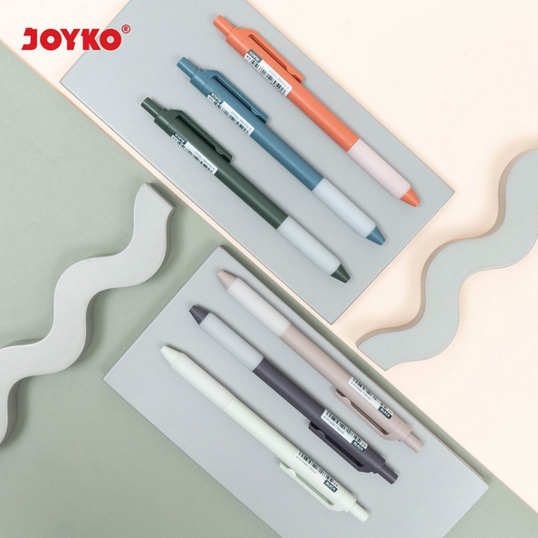 Jual Gel Pen Pulpen Pena Joyko GP-368 Morand Gel 0.5 mm Pulpen Set 1 ...