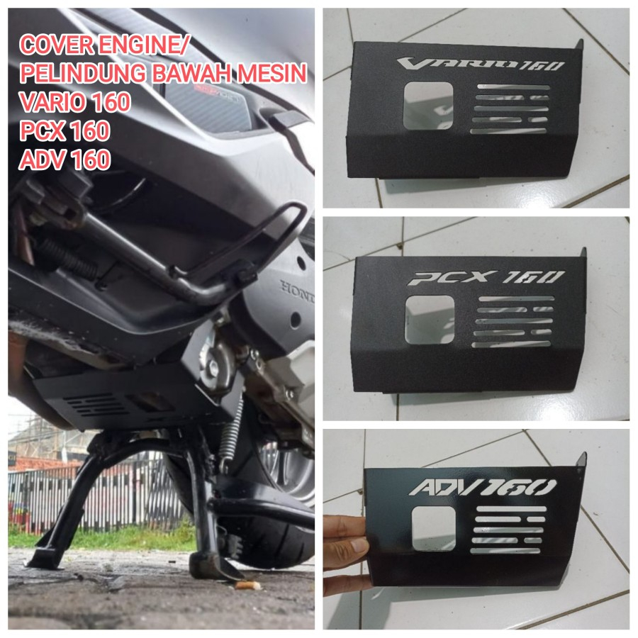Jual Cover Engine Pelindung bawah mesin ADV 160 PCX 160 VARIO 160 Tebal 2mm | Shopee Indonesia