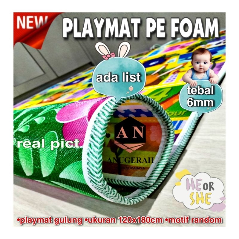 Jual ANUGERAH - TIKAR FOAM BUSA / KARPET FOAM SUPER TEBAL BOLAK BALIK ...