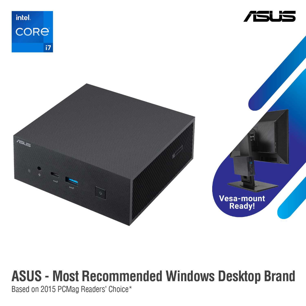 Jual ASUS Mini PC PN63-S1 with Intel Core i7-1165G7 ( 90MR00Q1-M00340 ...