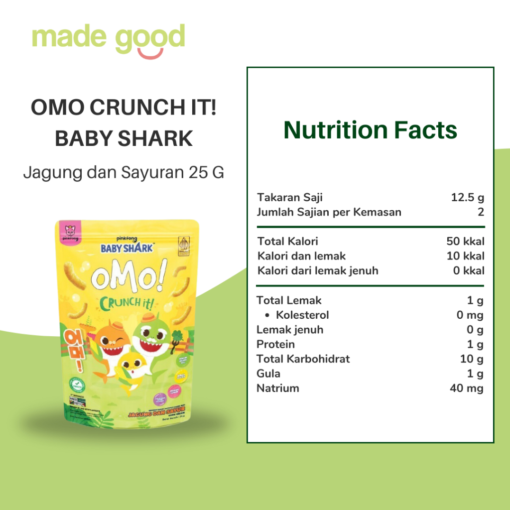 Jual OMO! CRUNCH IT BABY SHARK SERIES | Shopee Indonesia