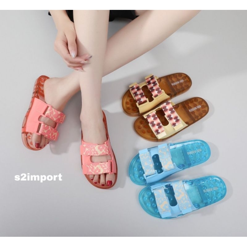 Jual New Sandal Mini Minisha Velcro Slipper Import High Quality ...