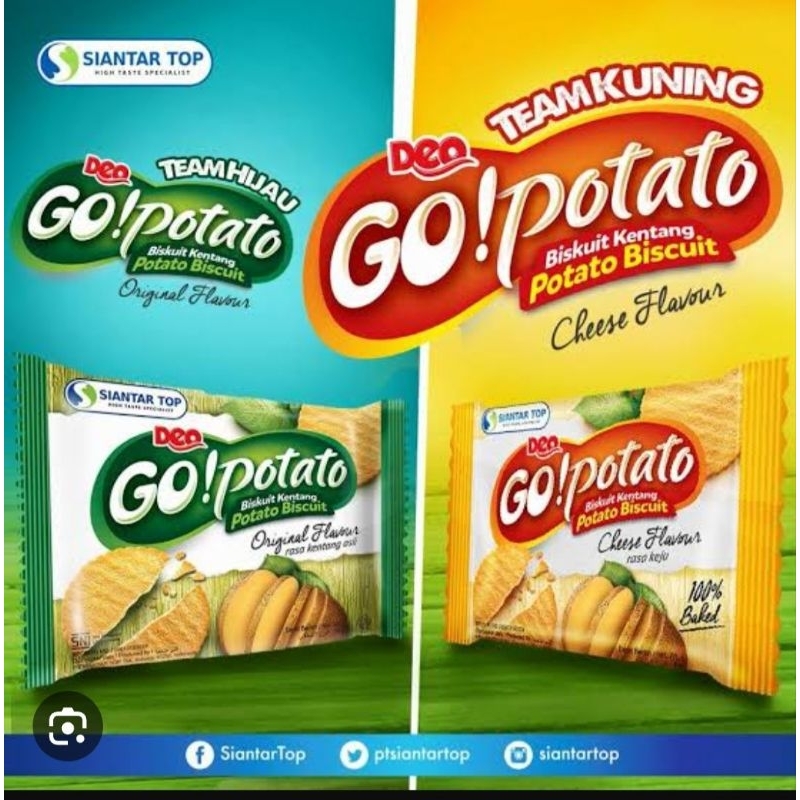 Jual Go potato 14 gr ( 1 set isi 10 bks) | Shopee Indonesia
