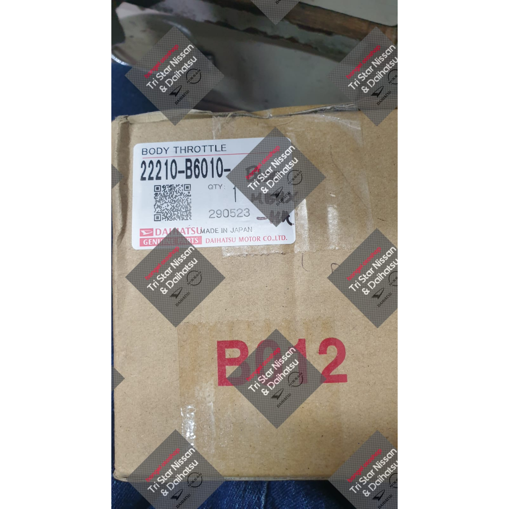 Jual ORIGINAL ASTRA BARU throtle body AGYA AYLA 1000 cc 22210-b6010 ...