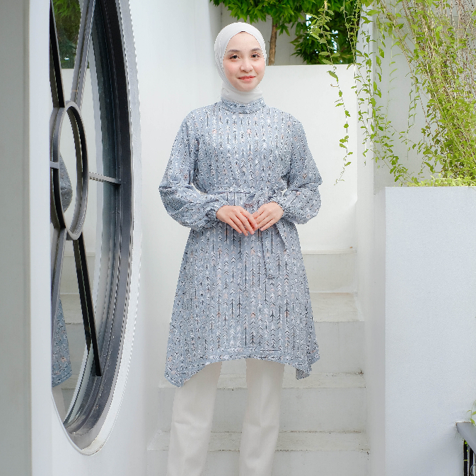 Jual Nadila Tunik-Tunik/Tunik Motif/Tunik Cey Uniqlo Premium/Tunik ...
