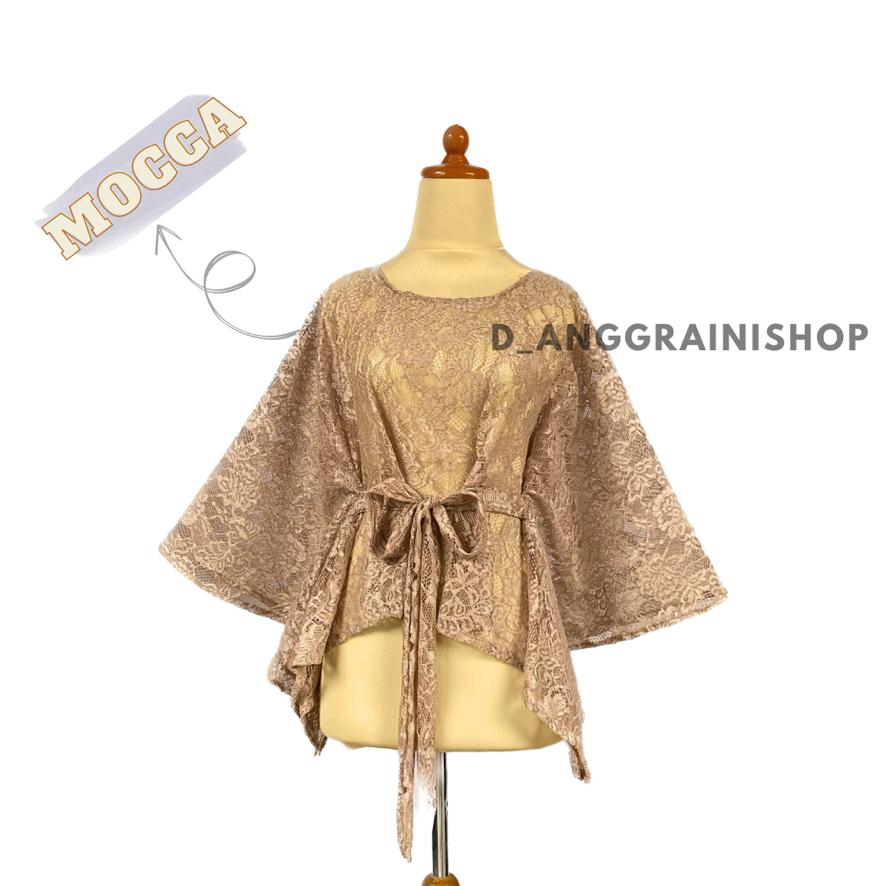 Jual OUTER BROKAT TALI, ATASAN BROKAT, KEBAYA BROKAT PREMIUM HALUS DAN ...