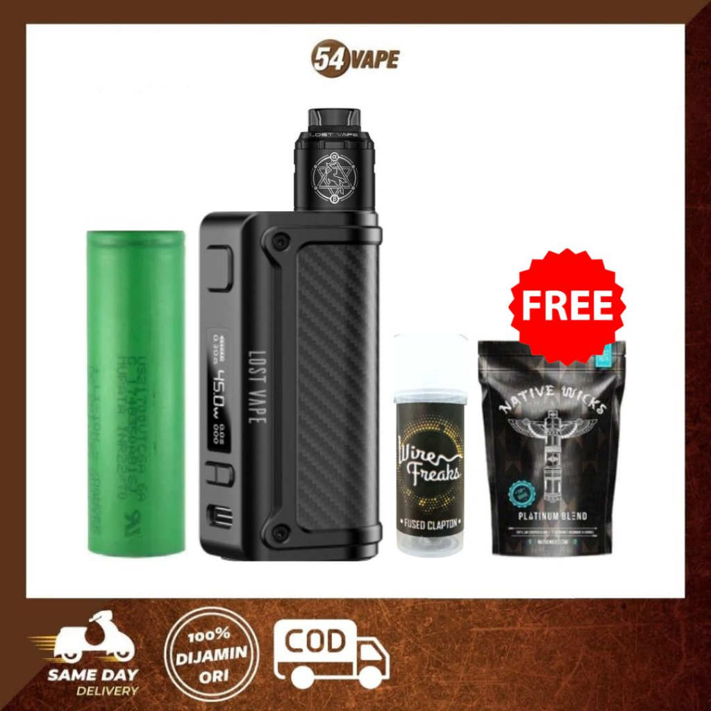 Jual Lostvape Thelema Mini Mod + Centaurus Solo RDA | Shopee Indonesia