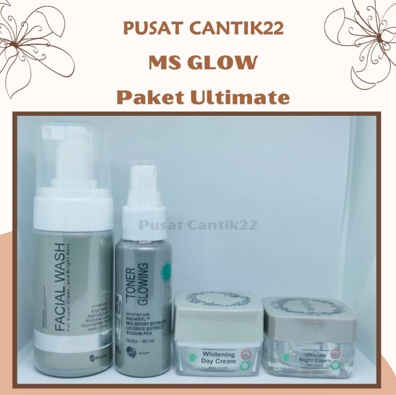 Jual ORIGINAL 100% MS GLOW PAKET ULTIMATE | Shopee Indonesia