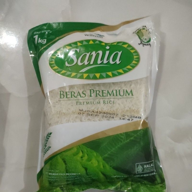 Jual beras sania kemasan 1kg | Shopee Indonesia