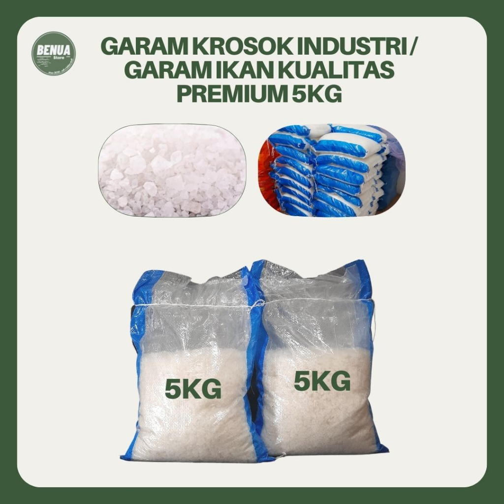Jual Garam Kasar / Garam Krosok / Garam Kristal / Garam Ikan Karungan ...