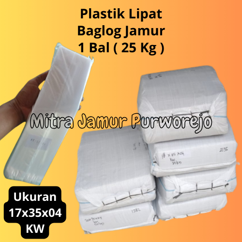 Jual Plastik Lipat 1 bal isi 25 Kg Murah 17 X 35 X 04 | Shopee Indonesia
