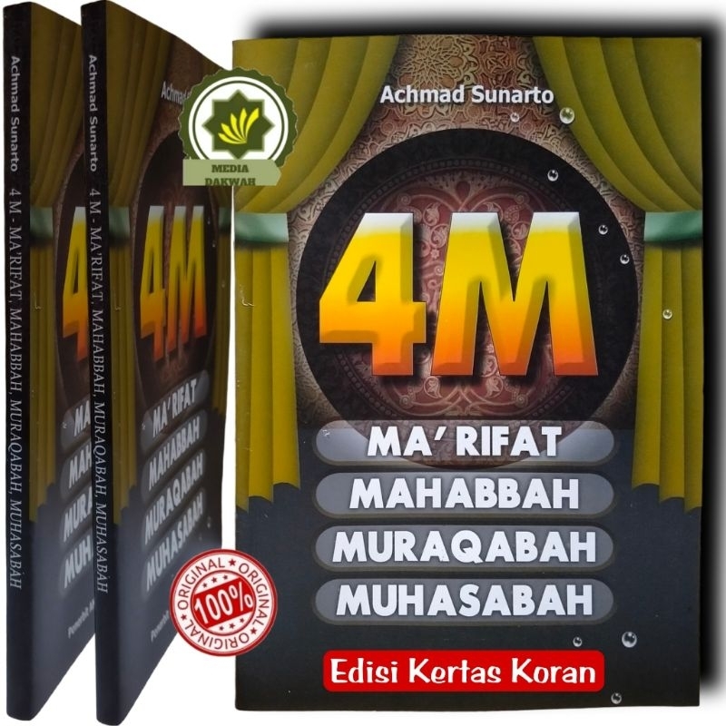 Jual Buku Tasawuf 4 M MA'RIFAH MAHABBAH MURAQABAH MUHASABAH Makrifat ...
