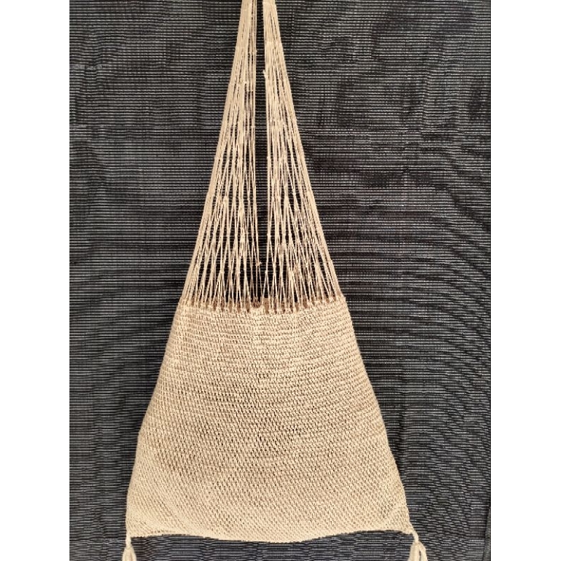 Jual Tas Koja Baduy asli bahan benang katun full warna putih tulang ...