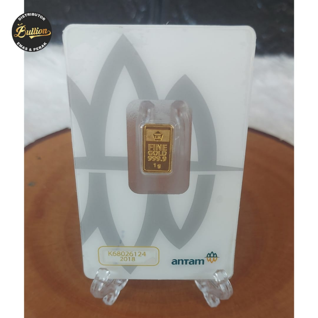 Jual LM antam 1 gram/emas antam 1 gram/emas antam/antam press certicard ...