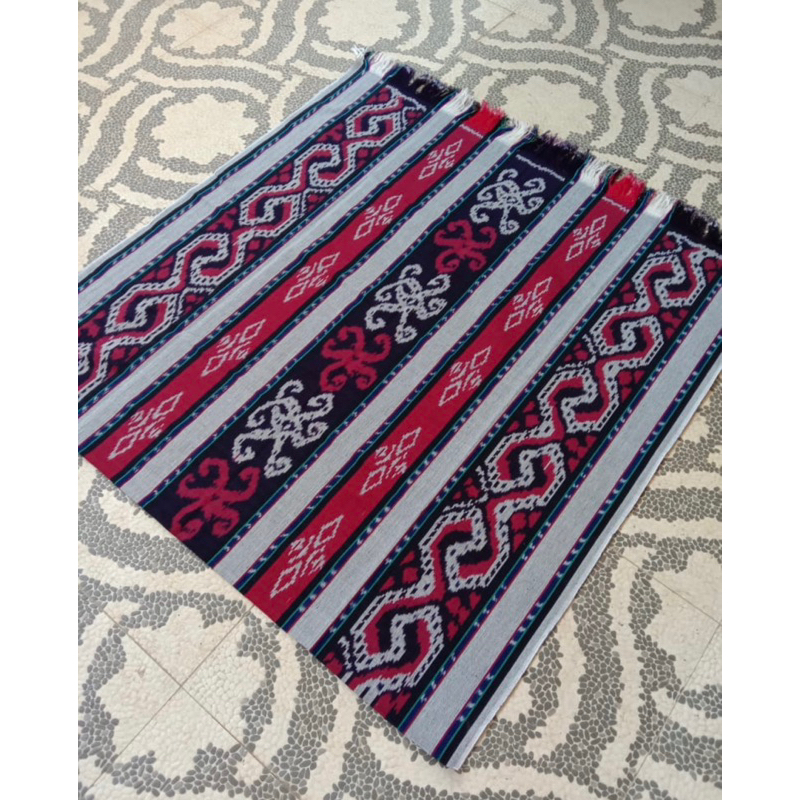 Jual kain tenun ethnic original motif kalimantan timur pontianak ...