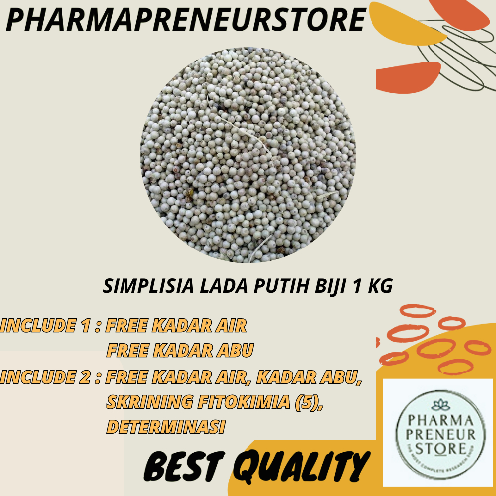 Jual SIMPLISIA LADA PUTIH BIJI / BIJI LADA PUTIH KERING DAN SERBUK ...