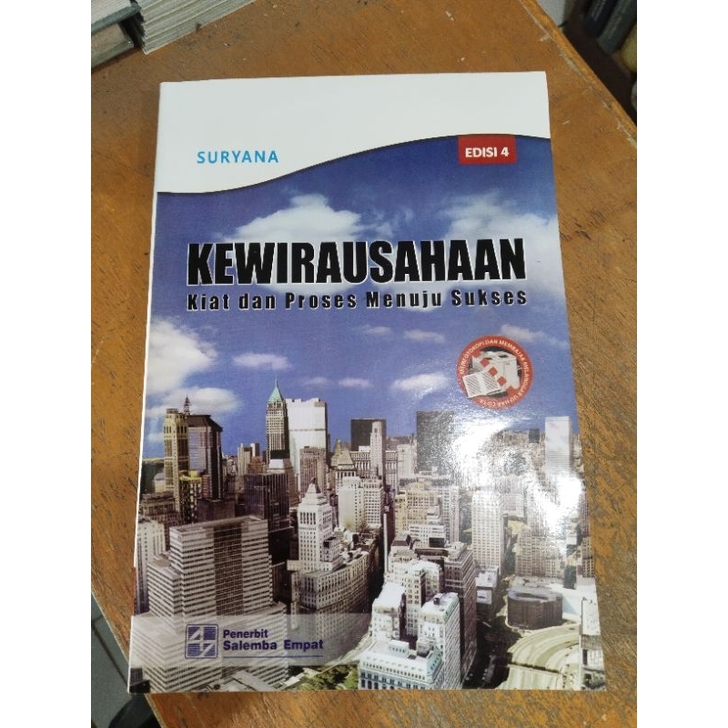 Jual BUKU KEWIRAUSAHAAN EDISI 4 - SURYANA | Shopee Indonesia