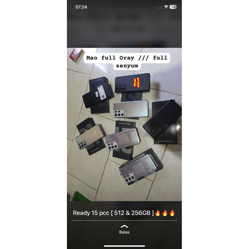 Jual pesanan rusdan hp S21 ultra the best 256gb | Shopee Indonesia