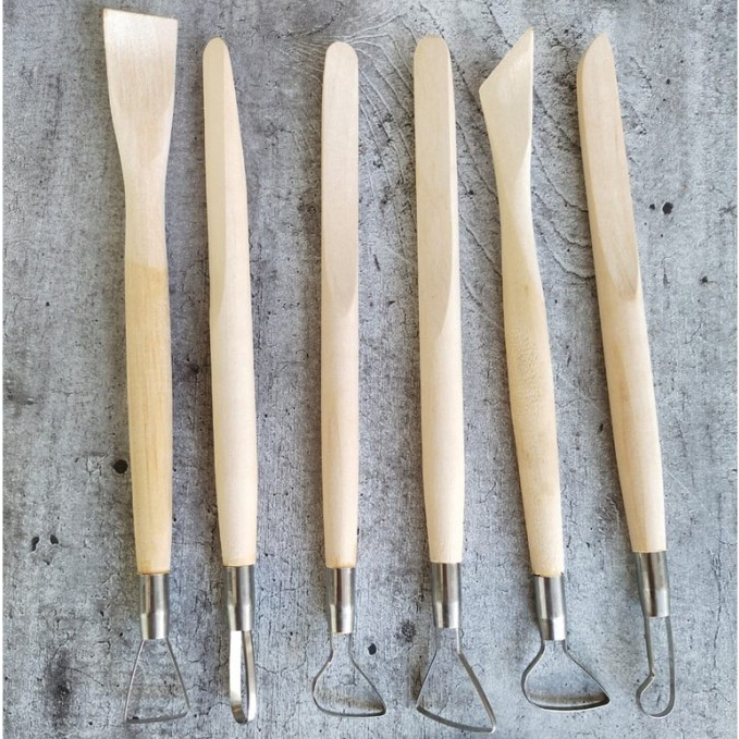 Jual V-TEC ALAT CLAY + KAYU E-0010-6/8 | Shopee Indonesia