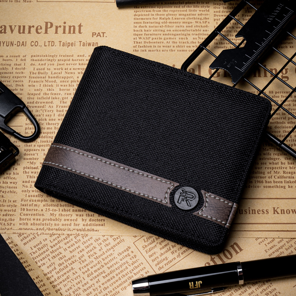 Jual Dompet Pria Bahan Kanvas JF01 | Shopee Indonesia