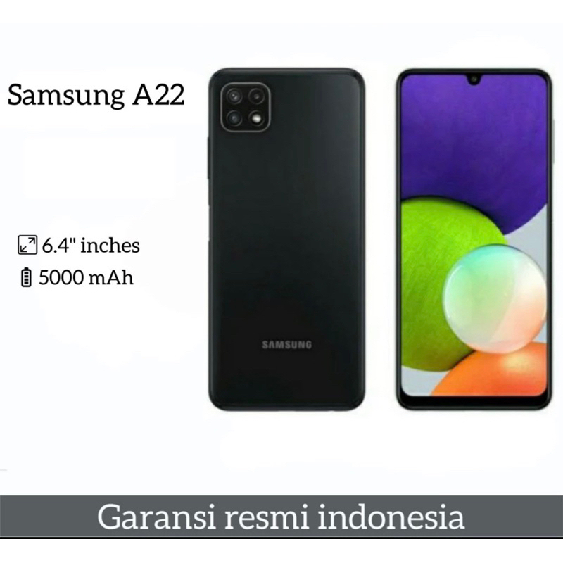 Jual Samsung A22 4G Ram6/128Gb Original & Bergaransi Resmi Samsung ...