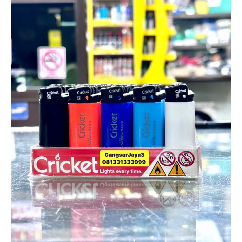 Jual korek cricket mini original 50pc | Shopee Indonesia