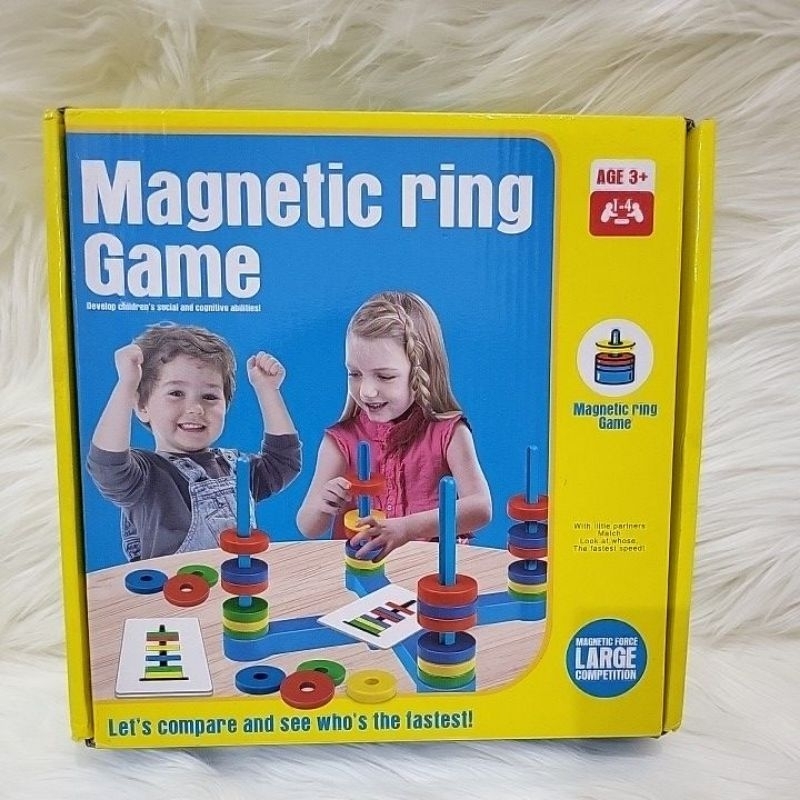 Jual Magnetic Ring Game /Mainan Edukasi kognitif | Shopee Indonesia
