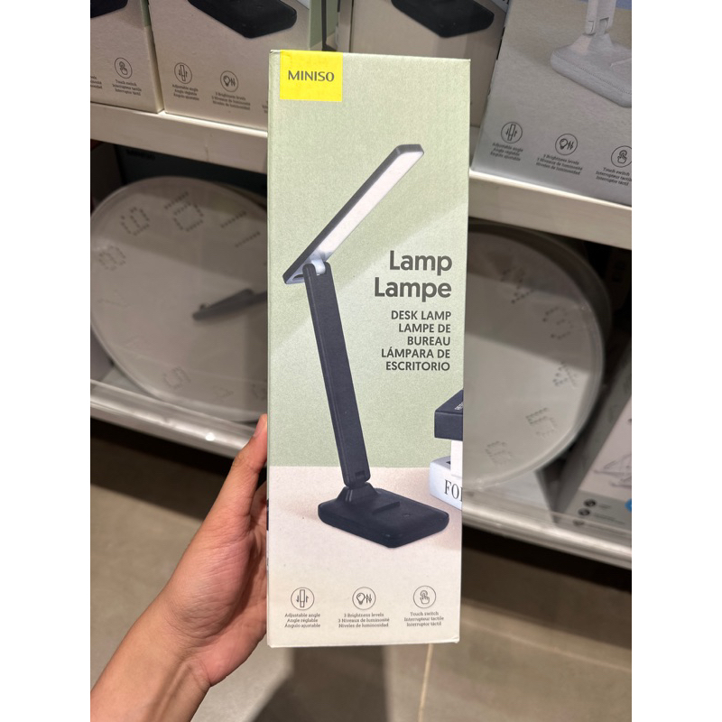 Jual LAMPU MEJA MINISO CLASSIC FOLDABLE RECHARGEABLE DESK LAMP | Shopee ...