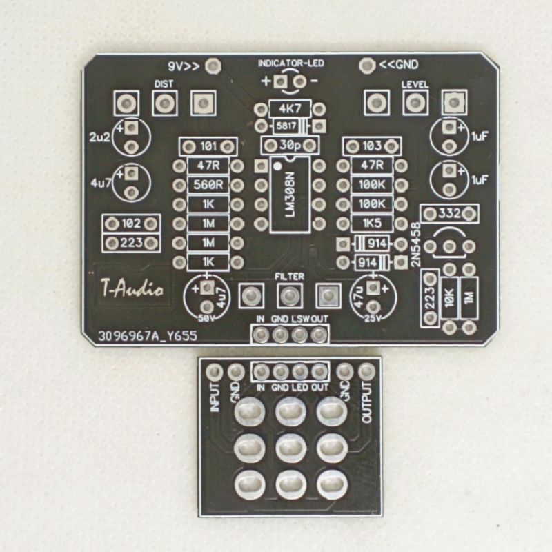 Jual T-Audio PCBFX-058 Based On Proco RAT Distortion PCB Pedal Efek ...