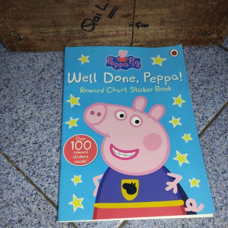 Jual Buku Well Done Peppa Pig Reward Chart Sticker Book | Shopee Indonesia