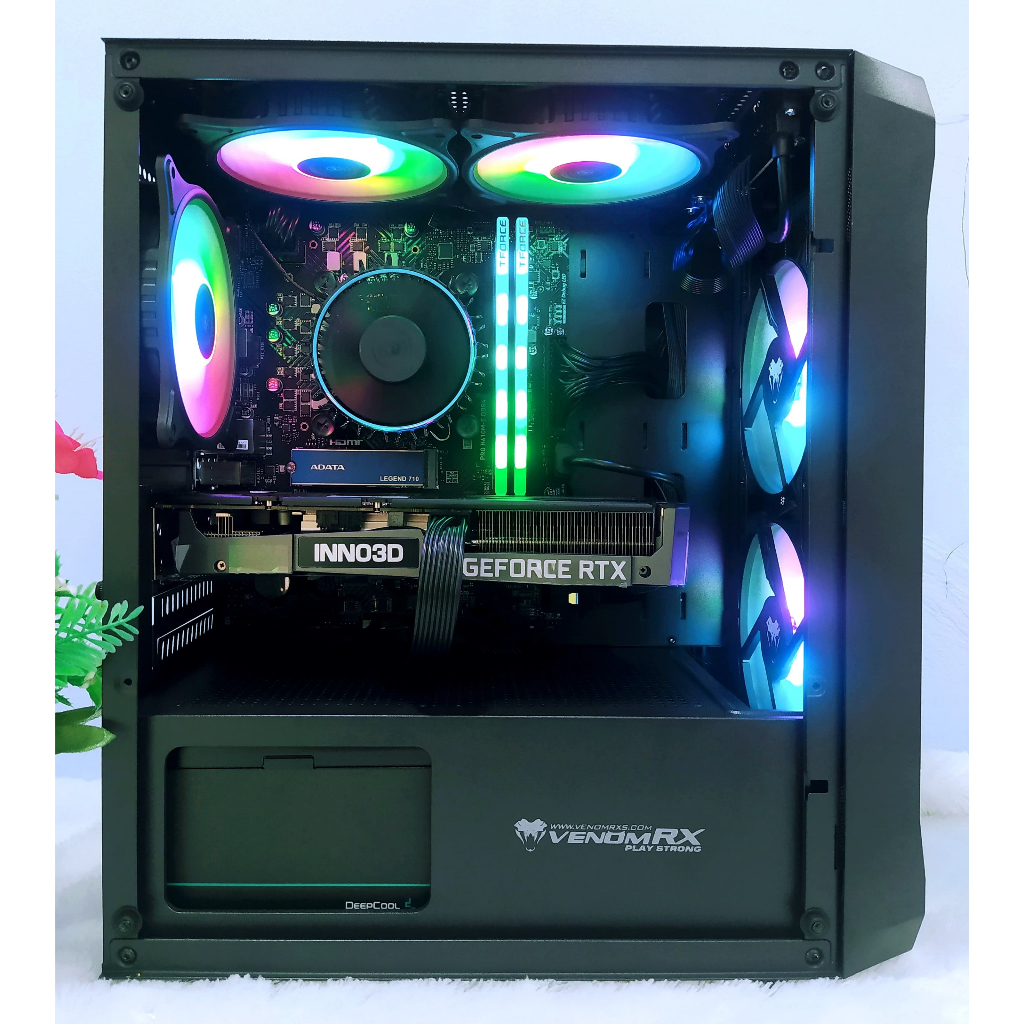 Jual Gaming PC i5 12400F RTX 3060 12 DDR6 32GB DDR5 500GB NVMe Render ...
