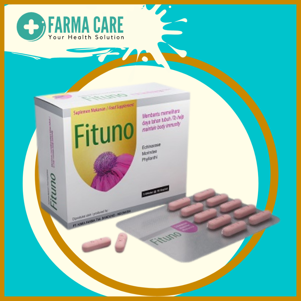 Jual FITUNO TAB ISI 10 TABLET DAYA TAHAN TUBUH | Shopee Indonesia