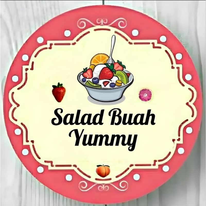 Jual STIKER KEMASAN PRODUK SALAD BUAH / BUAH-BUAHAN | Shopee Indonesia