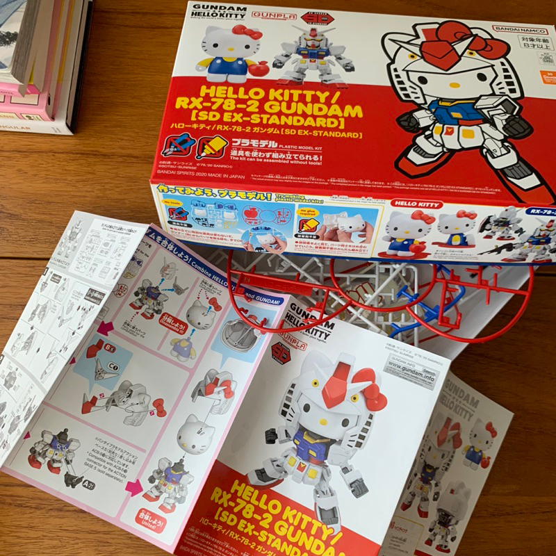 Jual sanrio hello kitty x gundam gunpla mainan rakit anak koleksi ...