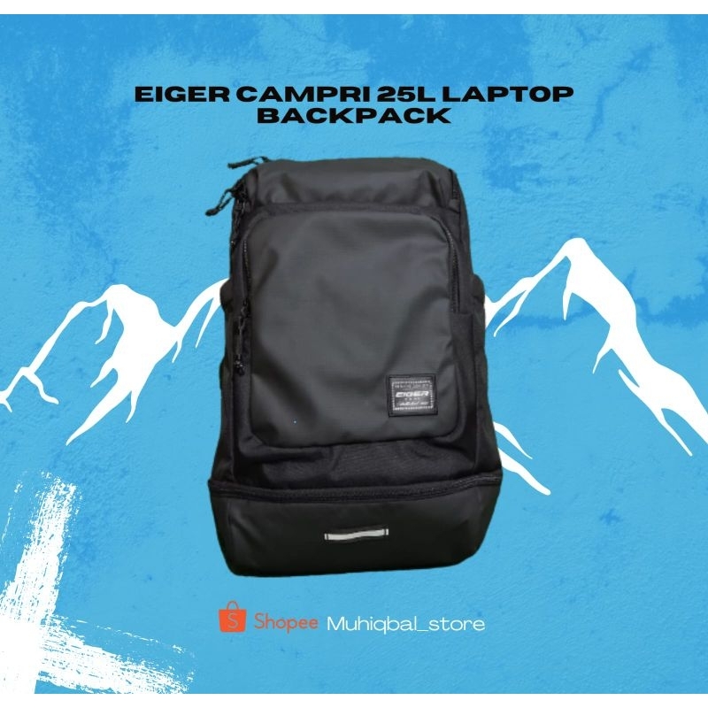 Jual EIGER CAMPRI 25L LAPTOP BACKPACK (Baru) | Shopee Indonesia