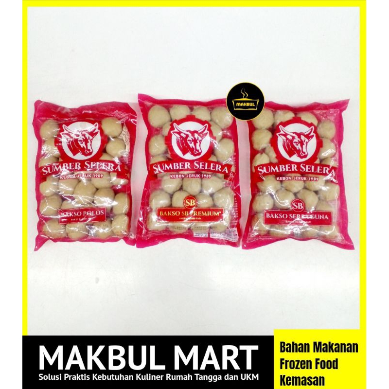 Jual Sumber Selera Bakso Polos, SB Premium, Serbaguna isi 25 | Shopee ...